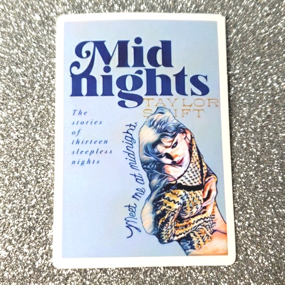 Design | 110 Taylor Swift Midnights Waterproof Sticker | Poshmark